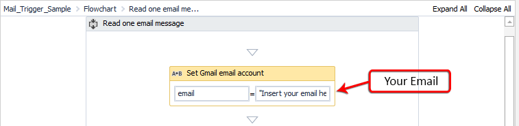 Email Automation. Mail Trigger Sample.